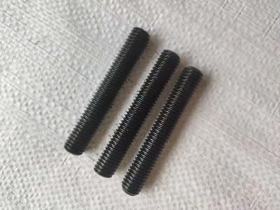 China ASTM A193 B7 Double-Ended Stud Bolt 30mm-3000mm Length M4-M52 Diameter with Black Oxide Finish for sale