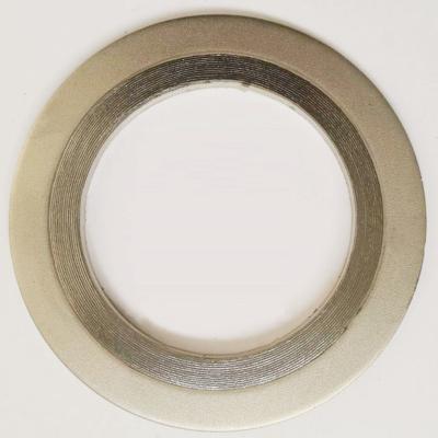 China ASME B16.5 Flange SS Spiral Wound Gasket CG Type with Outer Rings for Class 2500 for sale