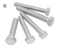 China Carbon Steel Hex Head Bolt Dacromet Plated DIN 931 ​C/W Nut Washer for sale
