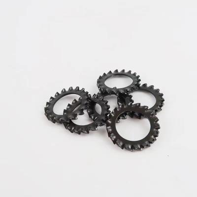 China DIN6798 Serrated Spring Lock Washer Type A with External Teeth - 1.7-31MM Size Range, Stainless Steel & 65Mn Materials for sale