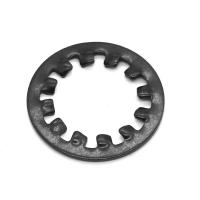China Type J Stainless Steel Serrated Lock Washers with Internal Teeth DIN6798 - 1.7-31mm Size Range, Zinc Plated Finish for sale