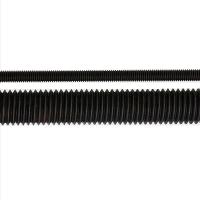 China DIN975 Oxide Full Thread Rod Carbon Steel Stud Bolt Gr8.8 10.9 12.9 for sale