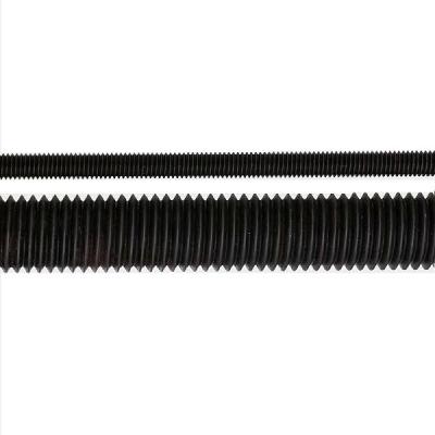 China DIN975 Oxide Full Thread Rod Carbon Steel Stud Bolt Gr8.8 10.9 12.9 for sale