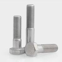 China ISO4014  Half Thread Stainless Hex Bolts SS304 Hexagon Head Bolts for sale