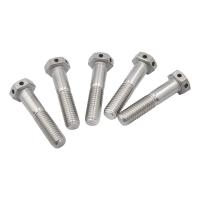 China GB/T32.1 Coarse Thread Hex Head Bolts with Wire Holes for Locking - M6 to M48 Size, 90mm to 260mm Length for sale
