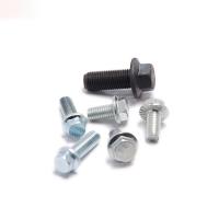 China M52 Carbon Steel Fully Threaded Hex Flange Bolt With Washer for sale