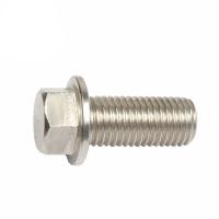 China M52 Carbon Steel Fully Threaded Hex Flange Bolt With Washer for sale