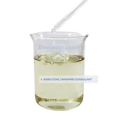 China Chemical Sand Washing Coagulant Coal Mining Plant Additives Water Purification Industry Paper Mills for sale
