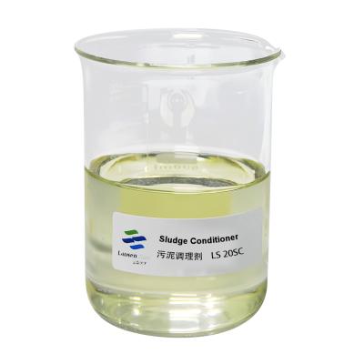China Cost Effectvie Flocculant For Sludge Dewatering Treatment Agent Non-toxic Sludge Conditioner Coagulant for sale