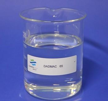 China Oil Field DADMAC Chemical Finishing Auxiliaries For Textile Colorless Light Yellow for sale