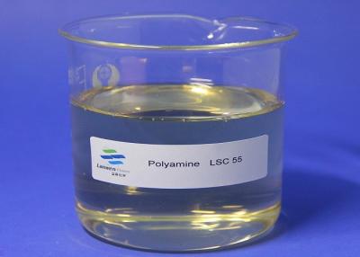 China Transparent Colloid Paper Making Cationic Polymer Polyamine Flocculant LSC 51-55 for sale