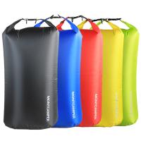 China Wholesale custom logo 30D nylon 35L custom size waterproof dry bag for sale