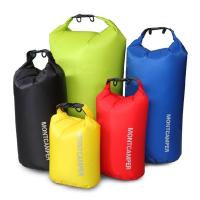 China Wholesale custom logo 30D nylon 35L custom size waterproof dry bag for sale