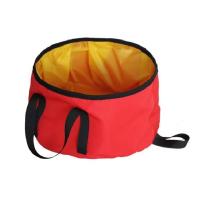 China 10L 300D oxford durable portable outdoor folding basin for camping hiking for sale