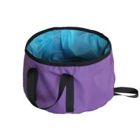 China 10L 300D oxford durable portable outdoor folding basin for camping hiking for sale