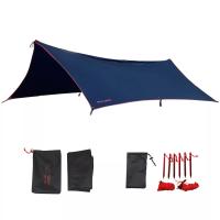 China 2.95*3.6m 210T polyester sun shelter tarp waterproof waterproof camping tarp for sale