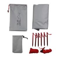 China 2.95*3.6m 210T polyester sun shelter tarp waterproof waterproof camping tarp for sale