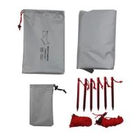 China 2.95*3.6m 210T polyester sun shelter tarp waterproof waterproof camping tarp for sale