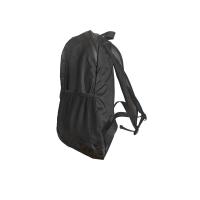 China Hot sale custom logo black ultralight 30D nylon N66 waterproof backpack for camping for sale