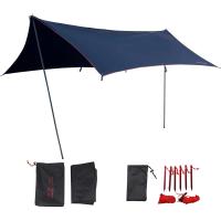 China Diagonal Bracing Type Outdoor Camping Tarp UV Protection Sun Shade for sale