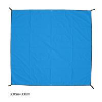 China Foldable Blue Oxford Camping Accessories Waterproof Camping Ground Sheet for sale