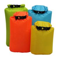 China Roll Top Waterproof Dry Bag Made of Custom Ultralight Nylon for Hiking and Travelling for sale