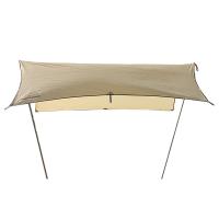 China 210D Oxford Portable Outdoor Camping Tarp Rainproof Function Waterproof for sale