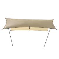 China Ultralight Portable Backpacking Ground Tarp 2.95*3.6 M  210T Polyester Taffeta for sale