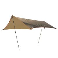 China Silver Coating Outdoor Camping Tarp 210T Polyester Comfort And Protection for sale