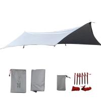 China Portable Outdoor Equipment Waterproof Hammock Rain Fly Camping Tarp 2.95*3.6m for sale