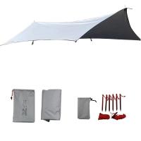China 210T Polyester Waterproof Tarp For Tent with 3000 mm Outside for sale