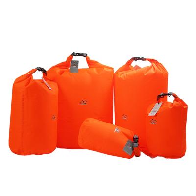 China Blue Polyester Waterproof Dry Bag For Camping 5L 10L 20L 40L 70L for sale