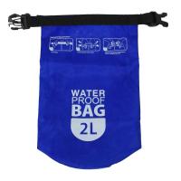 China Lightweight Roll Top Waterproof Dry Bag 190T Polyester PVC Coating for sale