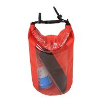 China Lightweight Roll Top Waterproof Dry Bag 190T Polyester PVC Coating for sale