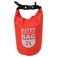 China Lightweight Roll Top Waterproof Dry Bag 190T Polyester PVC Coating for sale