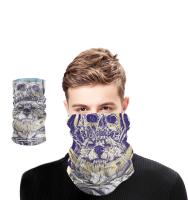 China 100% Polyester Sublimation Seamless Bandana for Custom Multifunctional Headwear for sale