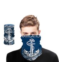 China 100% Polyester Sublimation Seamless Bandana for Custom Multifunctional Headwear for sale