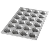 China Rk Bakeware China Foodservice Nonstick Glazed Mini Crown Muffin Baking Pans for Wholesale Bakeries for sale