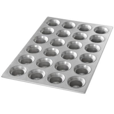 China Rk Bakeware China Foodservice Nonstick Glazed Mini Crown Muffin Baking Pans for Wholesale Bakeries for sale
