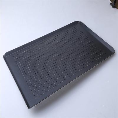 China Rk Bakeware China Foodservice Stainless Steel Nonstick Perforated GN1/1 Gastronorm Baking Tray for sale