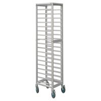 China Height Adjustable Transport Trolley for 62 on 102 Combi Duo Ovens for sale