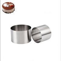 China Rk Bakeware China- 304 Stainless Steel Mousse Cake Ring for sale