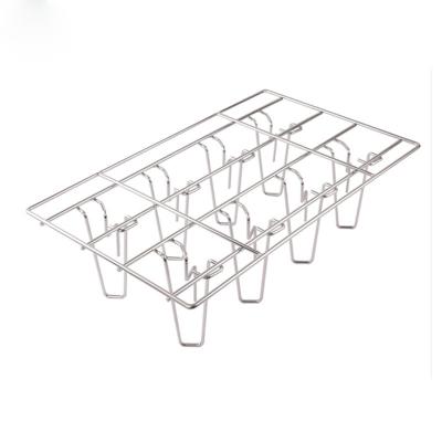 China RK Bakeware China Foodservice Gn1/1 Combi Oven Stainless Steel Grilled Chicken Spike Rack for sale