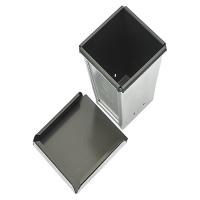 China RK Bakeware China Foodservice NSF Mini Square Pullman Loaf Pan Bread Loaf Pan for sale