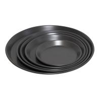 China Rk Bakeware China-Derroit Style Aluminum Pizza Pans Hard Anodized Scratchproof for sale