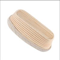 China RK Bakeware China Foodservice NSF Round Handmade Natural Rattan Proofing Basket for sale
