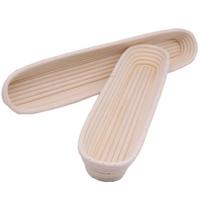China RK Bakeware China Foodservice NSF Round Handmade Natural Rattan Proofing Basket for sale