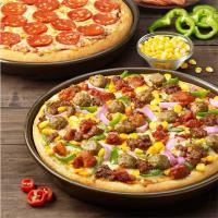 China RK Bakeware China Foodservice NSF Hard Coat 16 Inch Aluminum Mega Pizza Disk Pizza Pan for sale