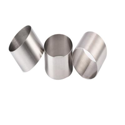 China Mini Round Aluminum Alloy Food Pastry Ring, Mousse Ring, Cake Mold for sale