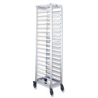 China Low MOQ Stainless Steel Restaurant Food Catering Service Transport Trolley for sale